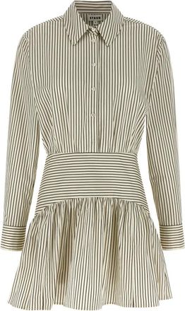 Staud Staud, Femme, Robes, Blanc, Taille: 40 FR Rocco Mini Dress
