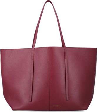 By Malene Birger Femme, Sacs, Rouge, Taille: ONE Size Abilla Leather Tote