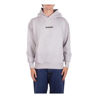 Barrow Grauer Hoodie mit Front- und R&uuml;ckendruck - - Sweatshirts & Hoodies - Herren - Grau - M