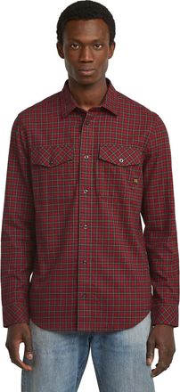 G-Star Mens Marine Slim Long Sleeve Shirt, Mehrfarben (Baron Chibi Check D24963-D818-G907), XL