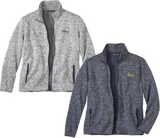 Atlasformen Lot de 2 Gilets Molleton Chinés - XL