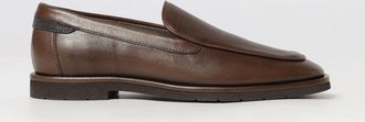 Brunello Cucinelli Loafer aus glattem Kalbsleder mit Monili-Verzierung