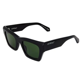 Off-white Off White - Davie Quadratischer Rahmen-Sonnenbrille f&uuml;r Damen (Gr&uuml;n)