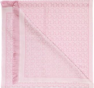 Ferragamo Gancini Schal - - Accessories - Damen - Rosa - ONE SIZE