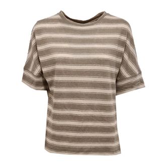 Woolrich Femme, Tops, Vert, Taille: 40 FR Wwtee1142 Ut1503 Slub Jersey