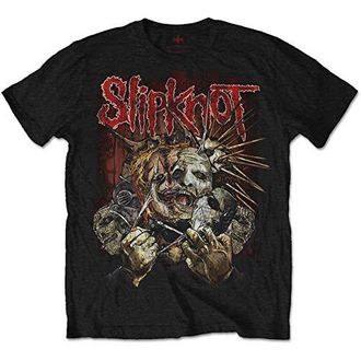 Slipknot T-Shirt Officiel en m&eacute;tal The Gray Chapter Torn Apart - Noir - Medium