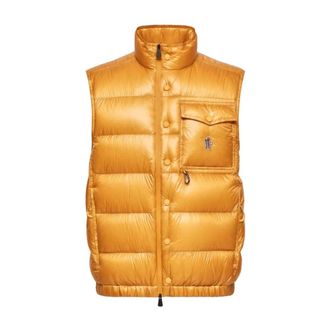 Moncler Homme, Vestes, Jaune, Taille: XL Uychi Vest