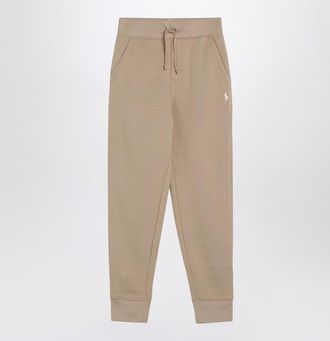 Polo Ralph Lauren Khaki cotton-blend jogging trousers