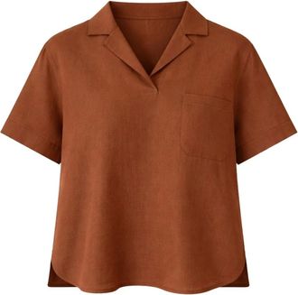 Gran Sasso Femme, Blouses et Chemises, Brun, Taille: 44 FR Chemises