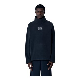 Maison Margiela Logo-Motiv Sweatshirt - - Sweatshirts & Hoodies - Herren - Schwarzk - M