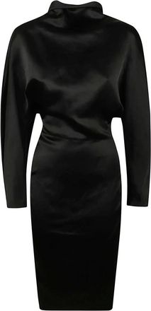 Khaite Harlin Dress - Femme - Robes - Noir - Taille: 34 FR