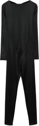 Maison Close Rückenfreier Jumpsuit - Schwarz
