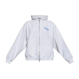 Balenciaga Damen, Sweatshirts & Hoodies, Wei&szlig;, MGr&ouml;&szlig;e