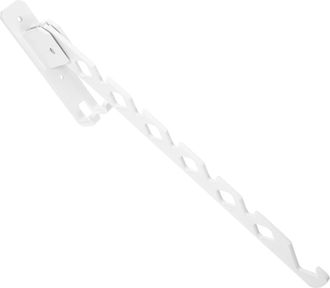 Garneck Wandmontierter Klappbarer Wäscheständer aus Stabilem Metall Platzsparender Faltbarer Kleiderhalter für Schlafzimmer und Waschküche Einfache Montage We