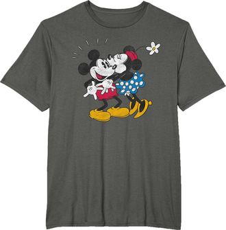 Disney Mickey Mouse Minnie Kiss T-Shirt