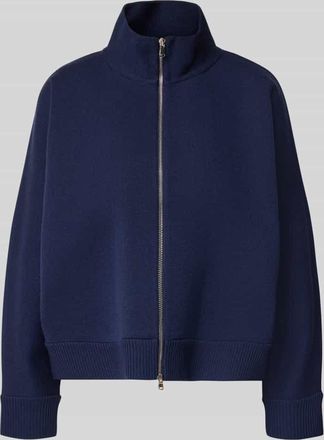 Windsor Relaxed Fit Jacke in Strick-Optik mit Stehkragen