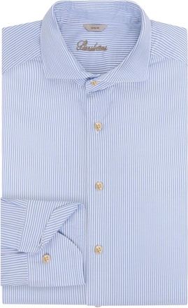 Stenstr&ouml;ms Baumwollhemd mit Streifenmuster, Slimline in