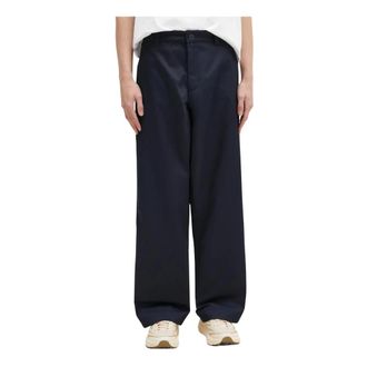 Champion Pantalon droit tiss&eacute; - Homme - Pantalons - Bleu - Taille: M