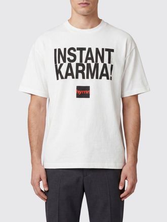 Saint Mxxxxxx T-shirt &agrave; col rond en coton avec slogan imprim&eacute;