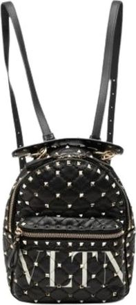 Valentino Sac &agrave; dos Pre-owned Vintage - Femme - Pre-owned - Noir - Taille: ONE Size