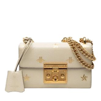 Gucci Sac bandouli&egrave;re doccasion - Femme - Pre-owned - Blanc - Taille: ONE Size