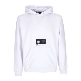 Iuter Wei&szlig;e Leichte Kapuzen-Sweatshirt Mit Rei&szlig;verschluss - - Sweatshirts & Hoodies - Herren - Wei&szlig; - XL