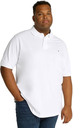 Tommy Hilfiger Herren Poloshirt Kurzarm 1985 Classic Stretch, Weiß (White), XXL
