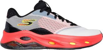 Skechers Stability High Top Turnschuhe f&uuml;r Herren, Netzmaterial (Wei&szlig;/Orange)