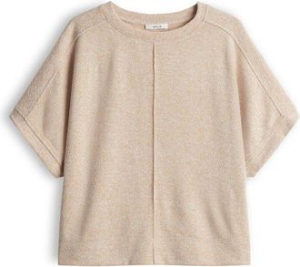 OPUS Kurzarmshirt Jerseyshirt in M&eacute;lange Optik Regular Fit Vielseitig kombinierbar f&uuml;r casual Looks
