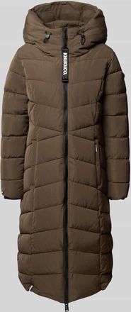 Khujo Regular Fit Steppmantel mit Kapuze Modell SATZE