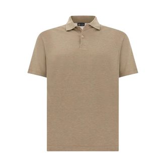 Paul & Shark Baumwoll- und Seidenpolo - - Tops - Herren - Beige - M