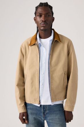 Levi's Mechanics Full Zip Jacket - Homme - Beige / Tigers Eye - 2XL