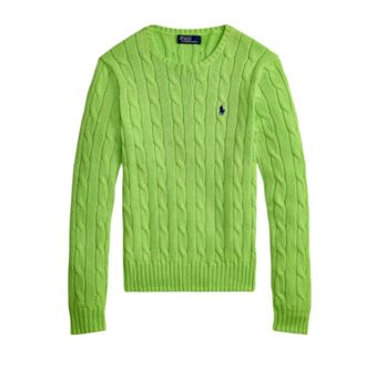 Ralph Lauren Femme, Pulls, Vert, Taille: 38 FR Pulls &agrave; col rond