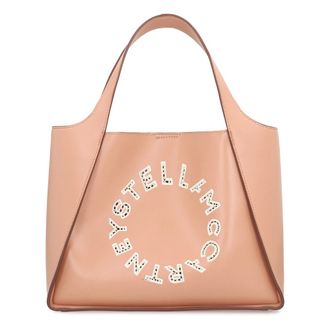 Stella McCartney Femme, Sacs, Rose, Taille: ONE Size Sac bandouli&egrave;re Logo