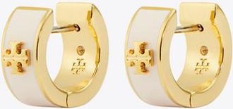 Tory Burch Damen Icon Huggie Ohrringe
