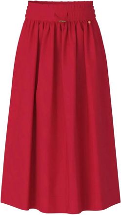 Joop Femme, Jupes, Rouge, Taille: 42 FR Midi Skirts