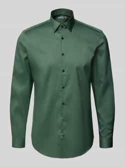 Jake*s Slim Fit Business-Hemd mit Kentkragen