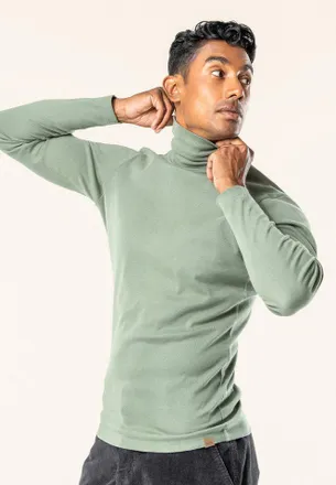 Living Crafts Rollkragenpullover HELGE GOTS zertifiziert