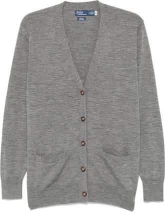 Polo Ralph Lauren cardigan en laine - Gris