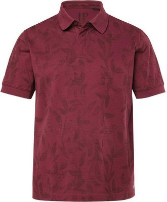 JP1880 Poloshirt Poloshirt Halbarm Piqu&eacute; Alloverdruck bis 8 XL
