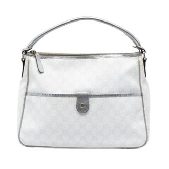 Gucci Sac bandouli&egrave;re Pre-owned en toile - Femme - Pre-owned - Blanc - Taille: ONE Size