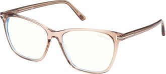 Tom Ford Blue Block Brillengestelle - - Accessories - unisex - Grau - 55 MM