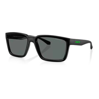 Arnette Matt Schwarz Polarisierte Sonnenbrille - - Accessories - Herren - Schwarzk - 57 MM