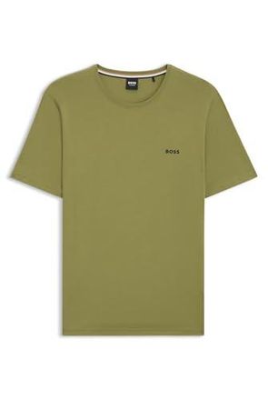 BOSS Hommes Mix&Match T-Shirt R T-Shirt en Coton Stretch &agrave; Logo brod&eacute;