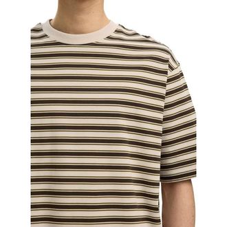 Selected T-shirt ray&eacute; en coton