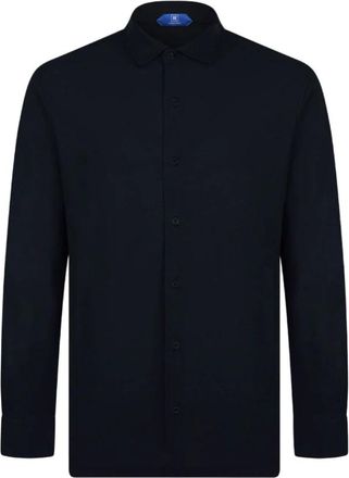 Kired Kired, Homme, Chemises, Bleu, Taille: XL Camicia a maniche lunghe