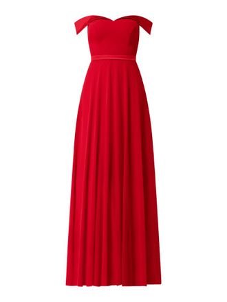 Troyden Collection Off-Shoulder-Abendkleid mit Herz-Ausschnitt