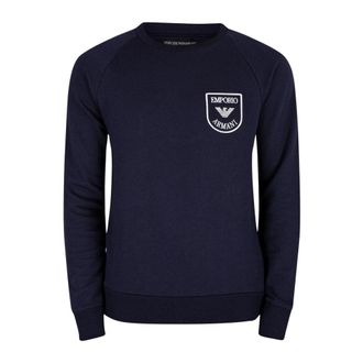 Emporio Armani Iconic Terry Loungewear Set - - Knitwear - Herren - Blau - 2XL