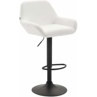Clp Cuisine de tabouret de bar moderne en cuir de base de base &eacute;co diverses couleurs Couleur : Blanc
