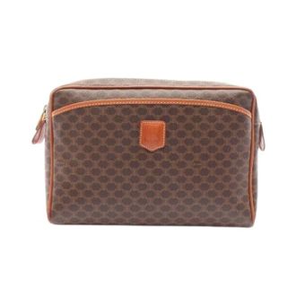 Celine Pre-owned Macadam Clutch Handbag - - Pre-owned - Damen - Braun - ONE SIZE